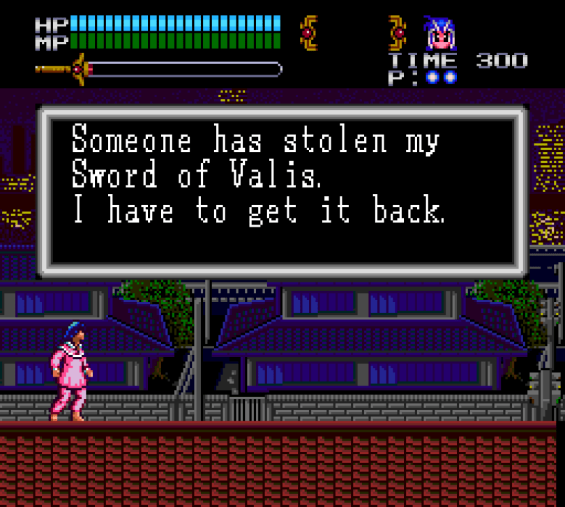 Valis 3 PC Engine 02 | The King of Grabs