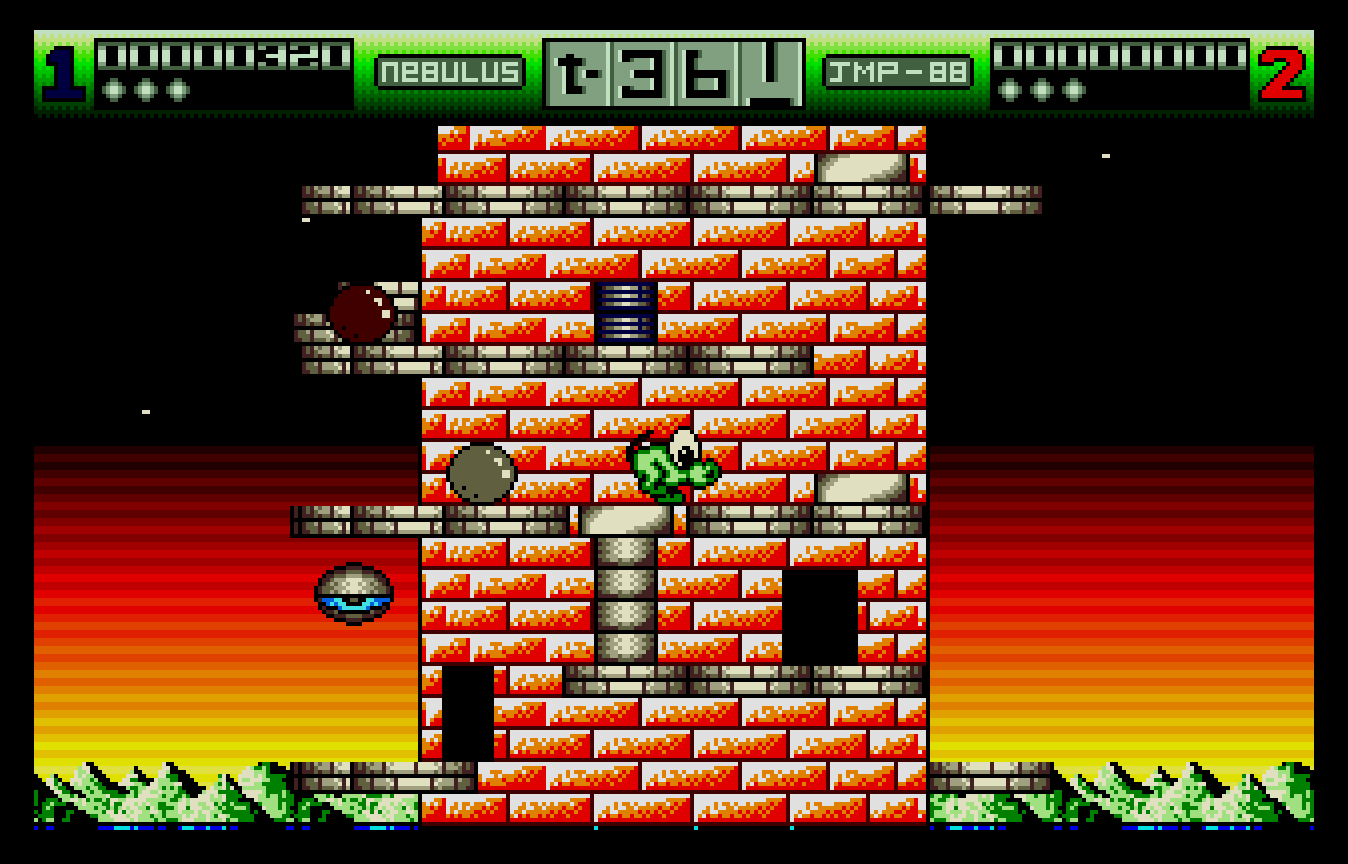 Nebulus, Atari ST | The King of Grabs