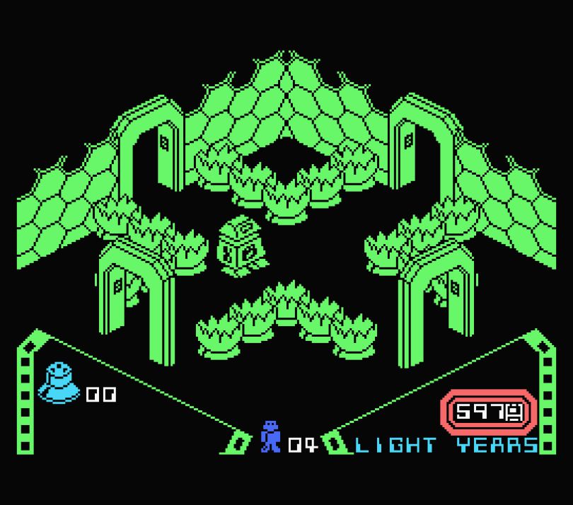 Alien 8 MSX 02 | The King of Grabs
