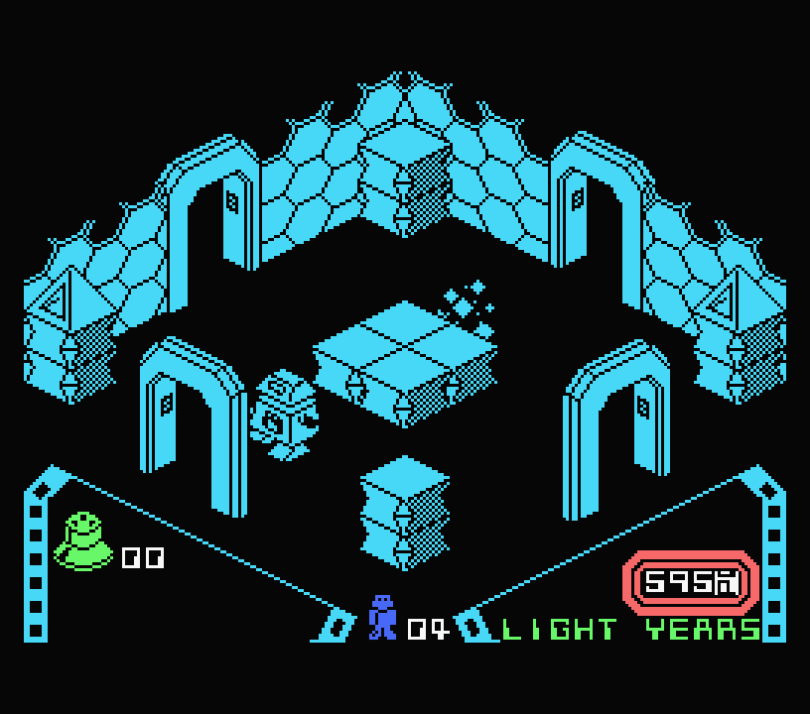 Alien 8 MSX 03 | The King of Grabs