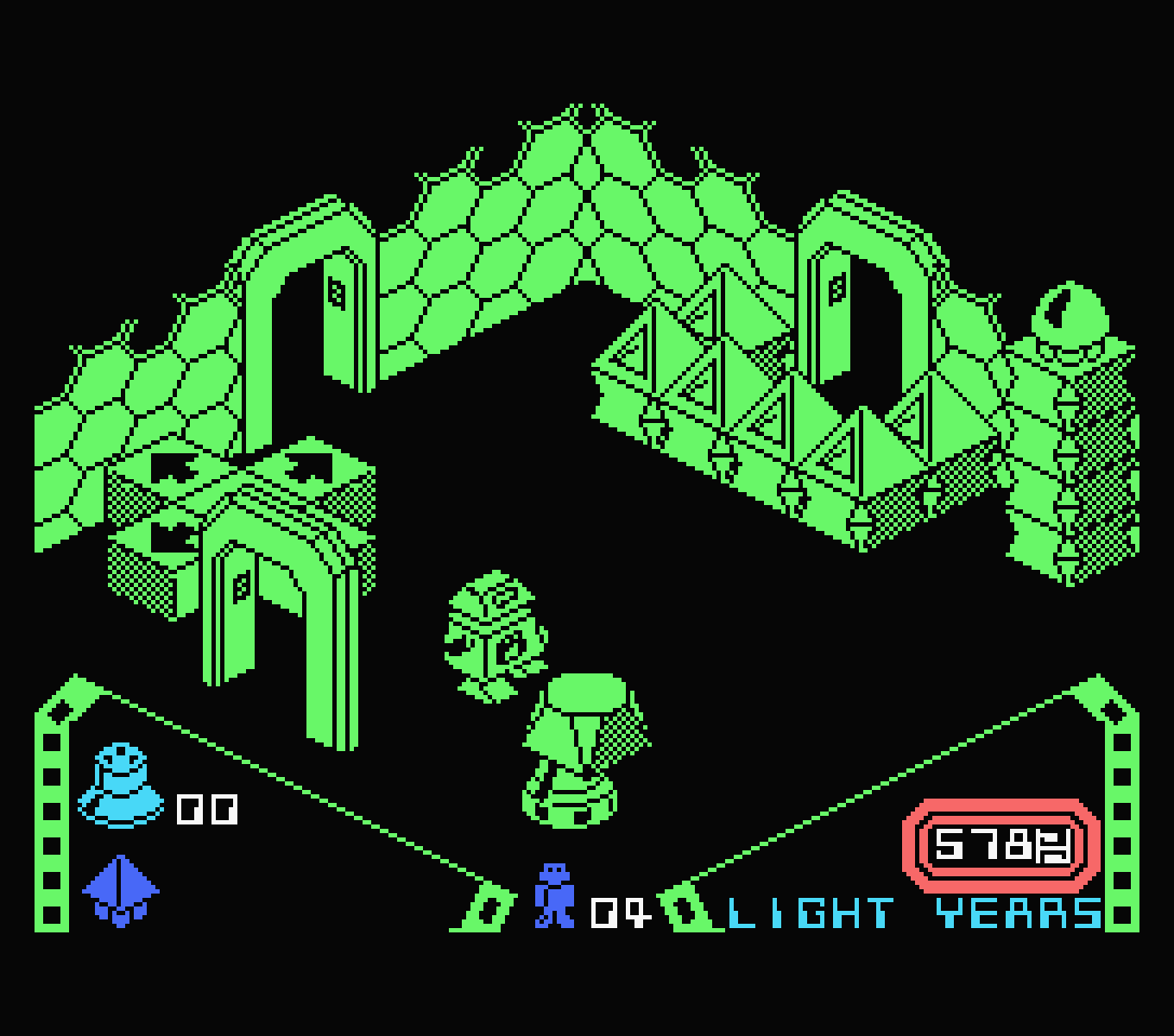 Alien 8 MSX 15 | The King of Grabs