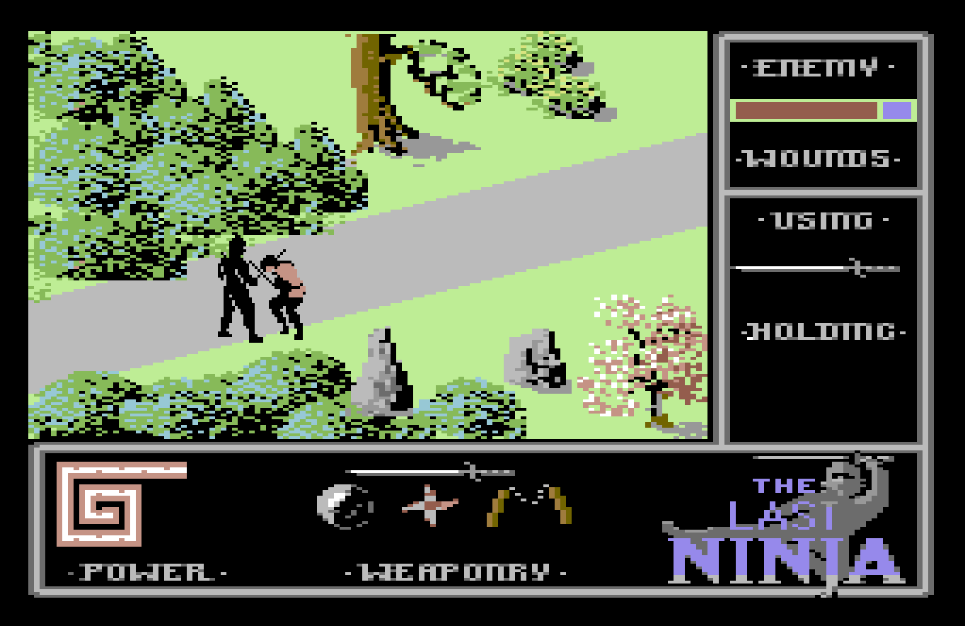 The Last Ninja C64 39 | The King of Grabs