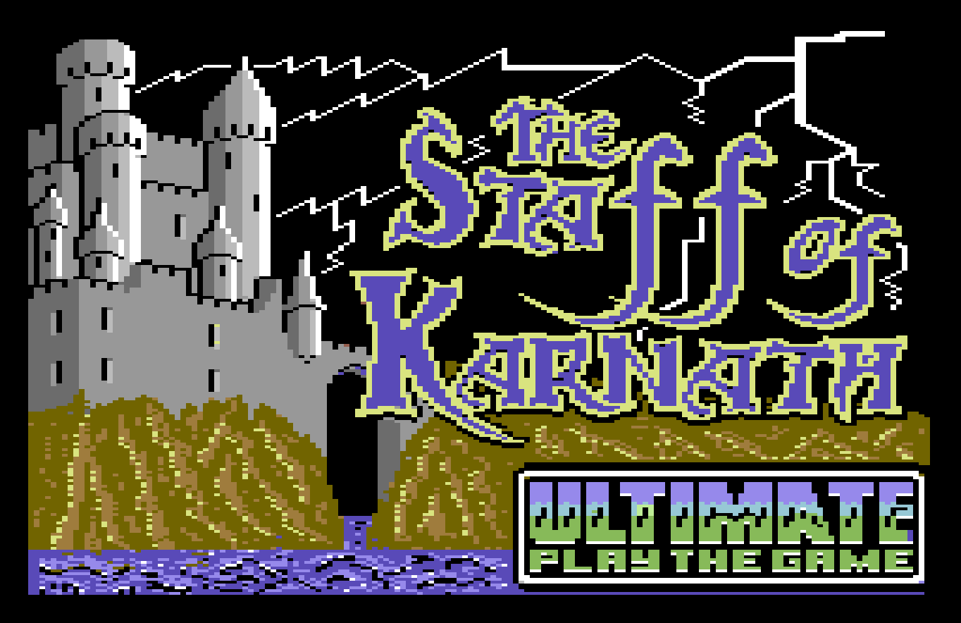 The Staff of Karnath, Commodore 64 | The King of Grabs