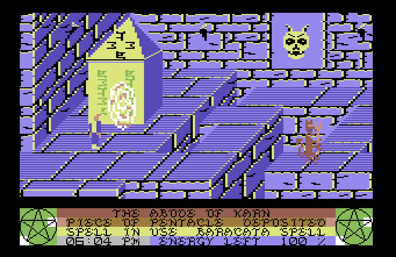 The Staff of Karnath, Commodore 64 | The King of Grabs