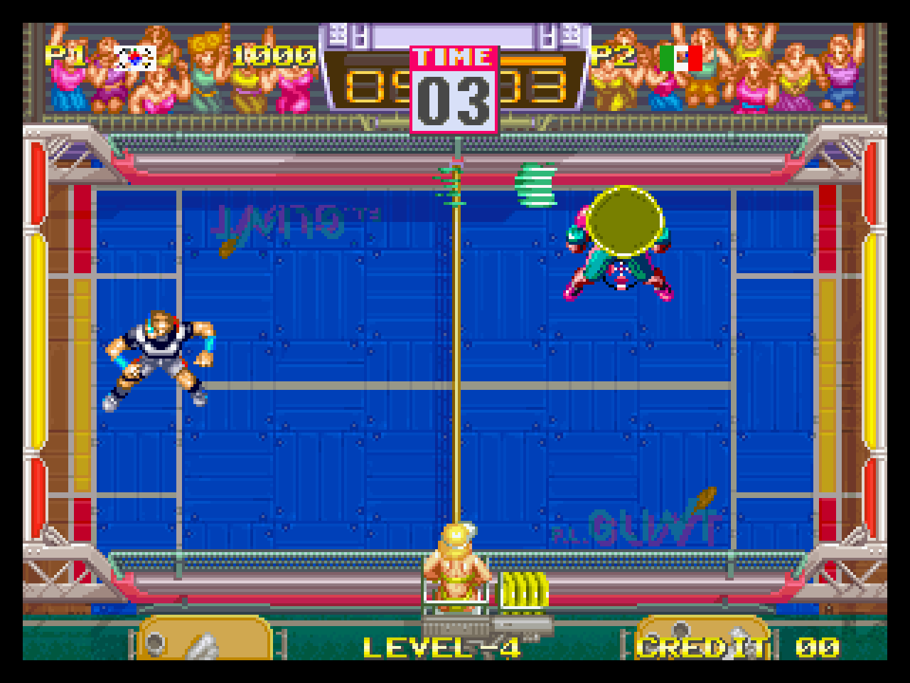 Windjammers Neo Geo 15 | The King of Grabs