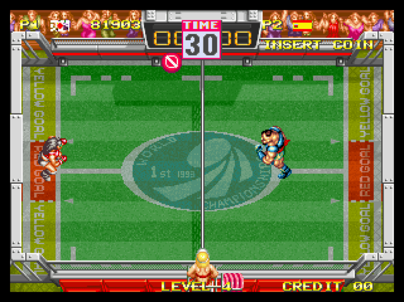 Windjammers Neo Geo 84 | The King of Grabs