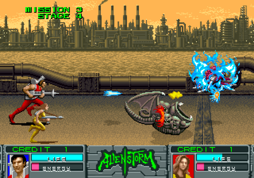 Alien Storm Arcade 126 | The King of Grabs