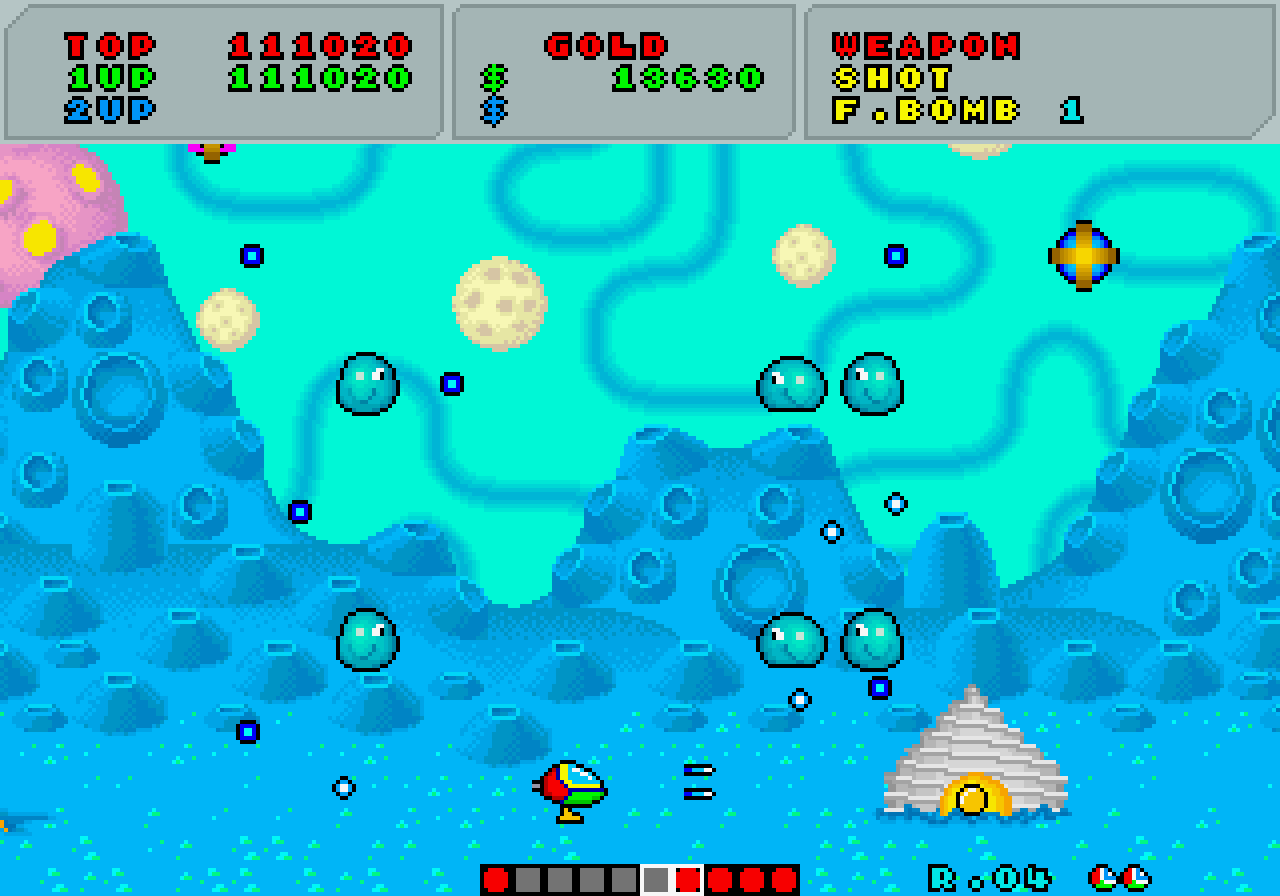 Fantasy Zone Arcade 104 | The King of Grabs