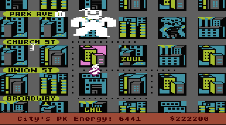 Ghostbusters, Atari 8-bit | The King of Grabs