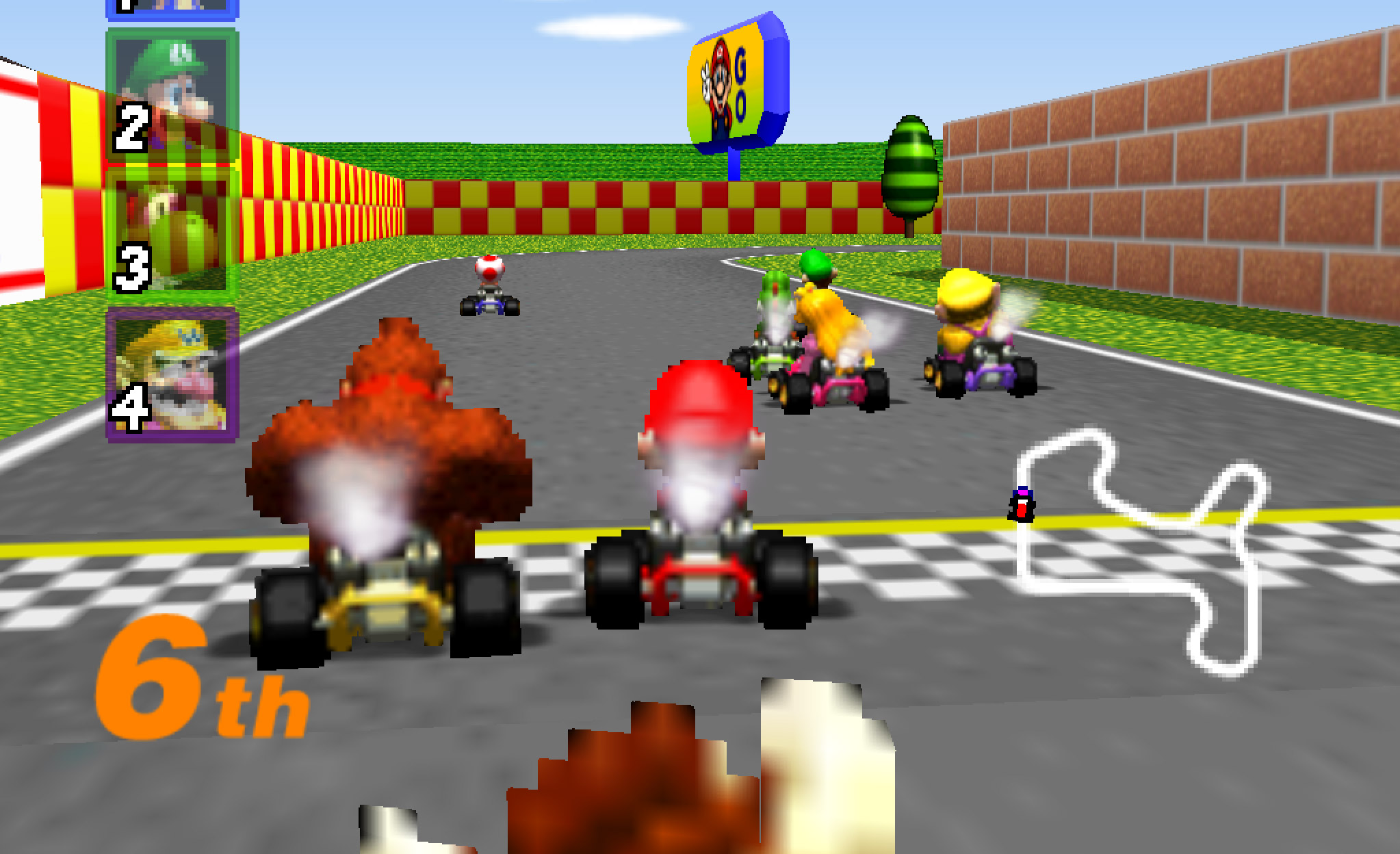 Mario Kart 64, Nintendo 64 | The King of Grabs