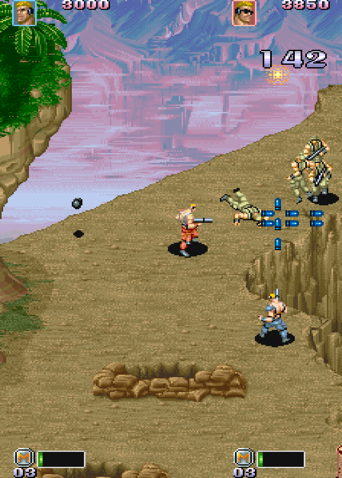 Mercs, Arcade | The King of Grabs