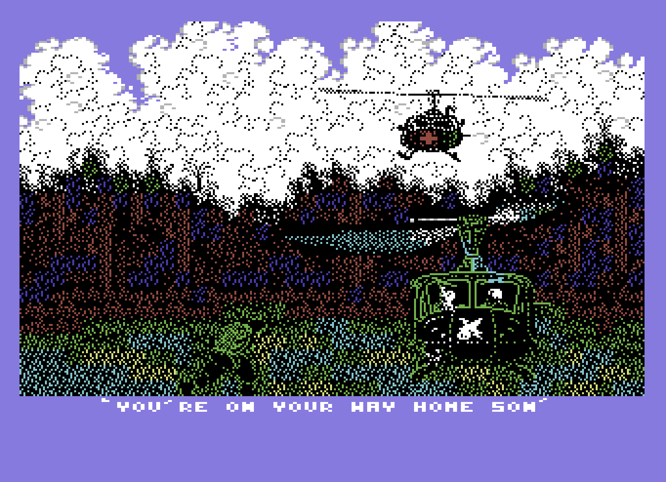 Platoon C64 54 | The King of Grabs