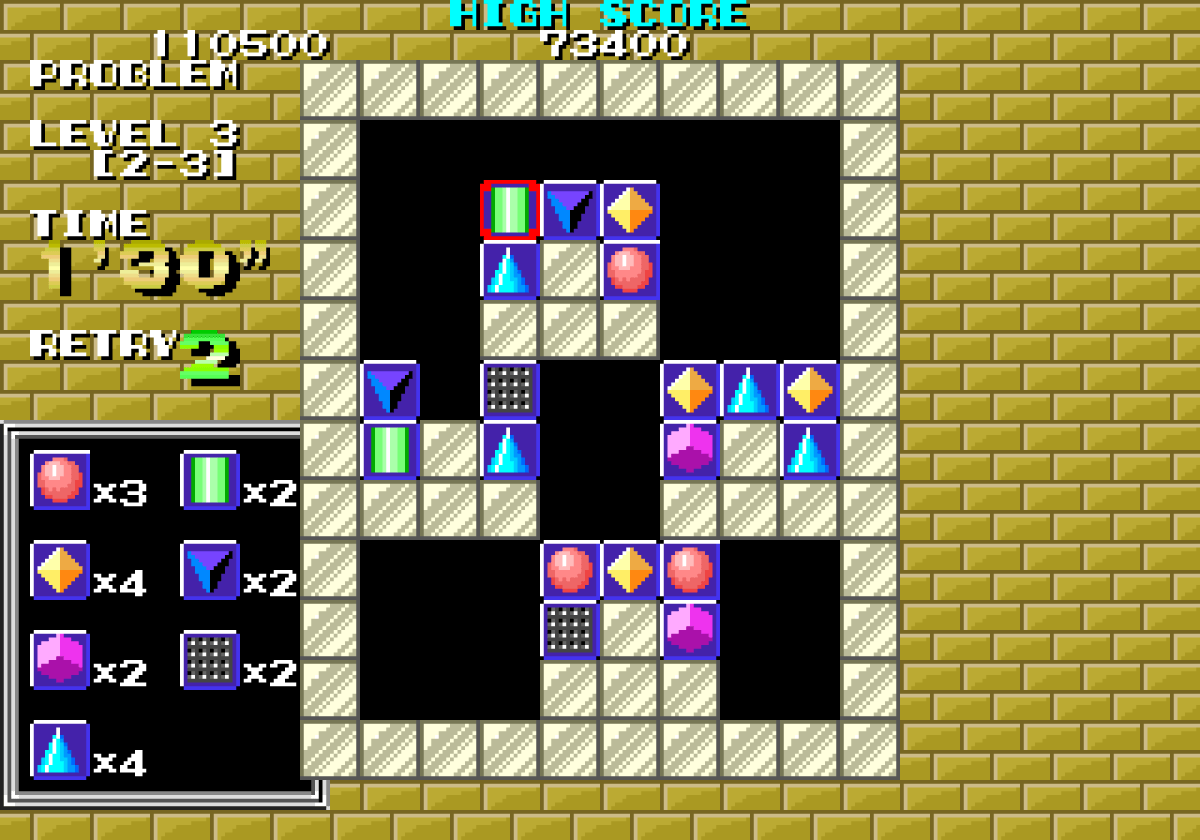 Puzznic, Arcade | The King of Grabs