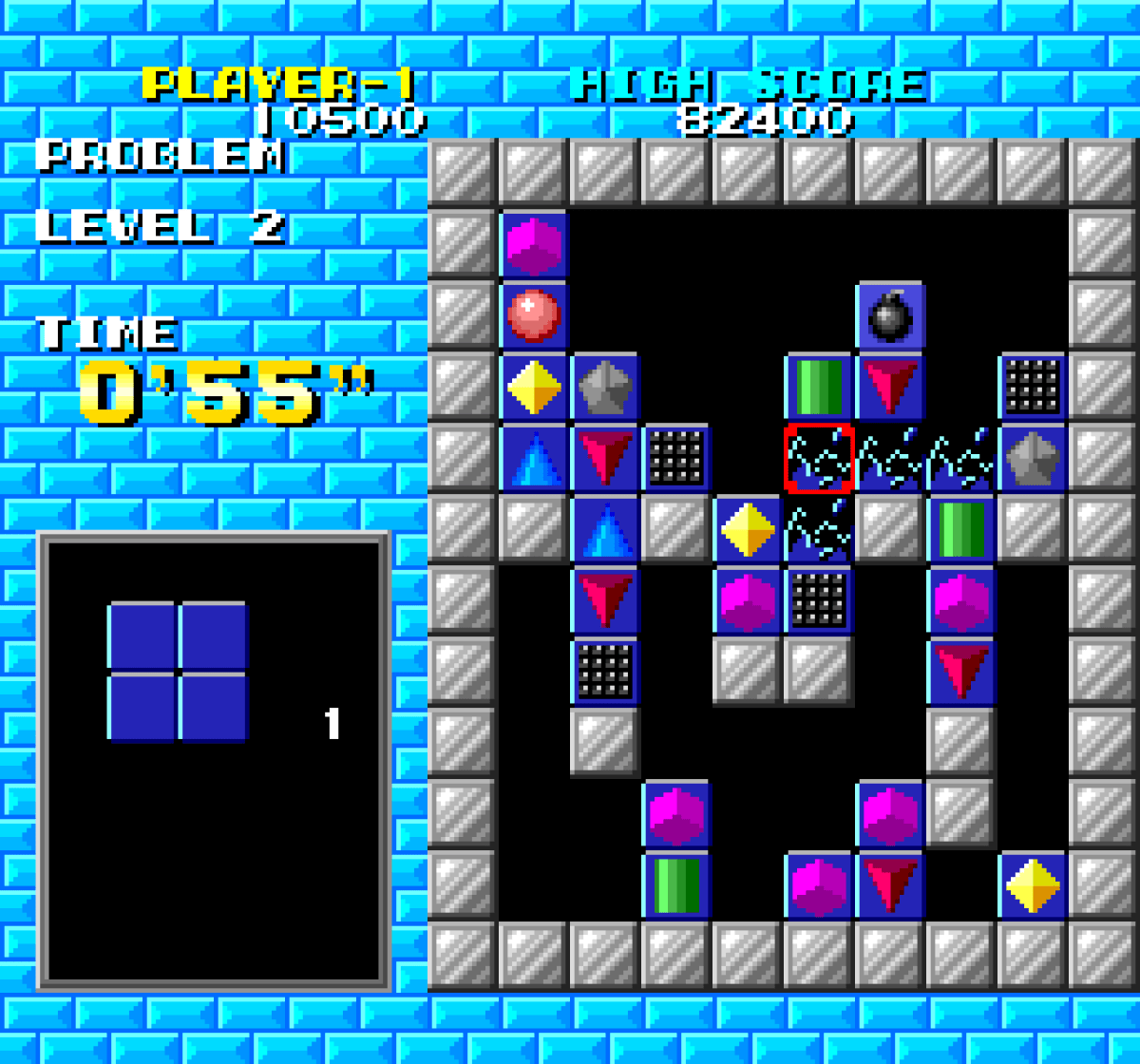 Puzznic, PC Engine | The King of Grabs