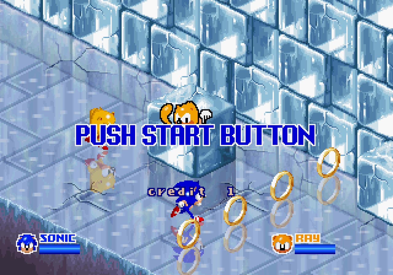 SegaSonic the Hedgehog, Arcade | The King of Grabs