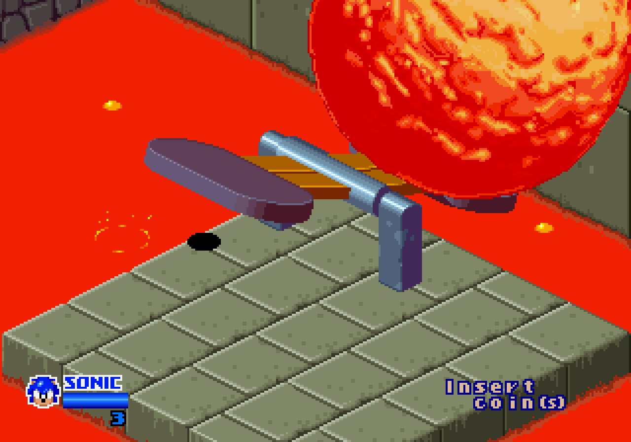 SegaSonic the Hedgehog, Arcade | The King of Grabs