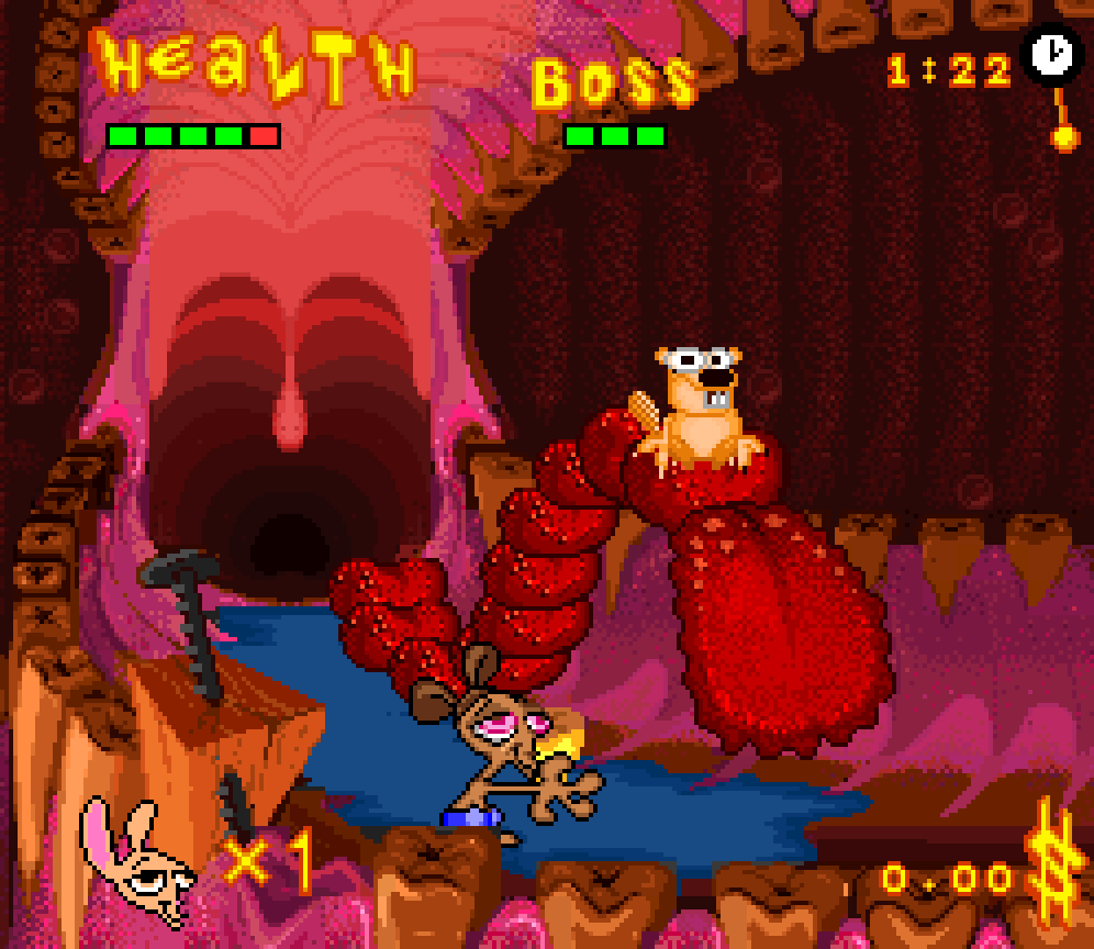 The Ren & Stimpy Show – Veediots SNES 36 | The King of Grabs