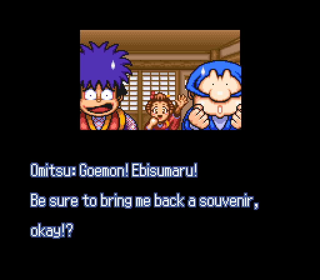 Ganbare Goemon 3 SNES 006 | The King of Grabs