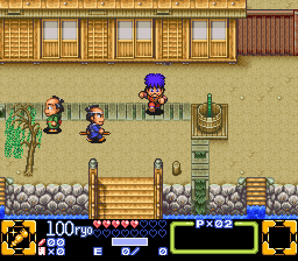 Ganbare Goemon 3 SNES 007 | The King of Grabs