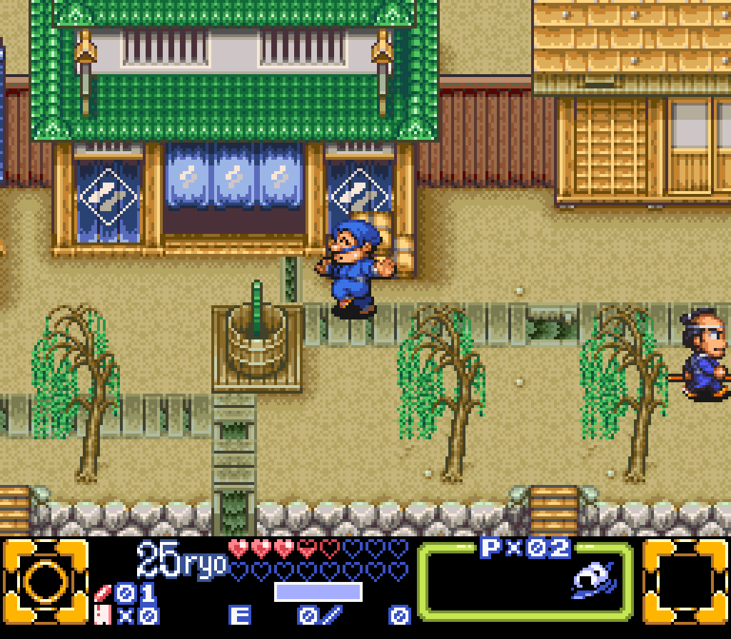 Ganbare Goemon 3 SNES 027 | The King of Grabs