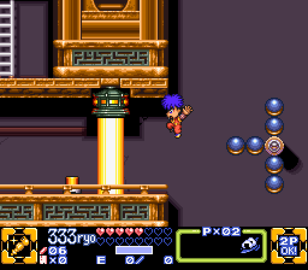 Ganbare Goemon 3 SNES 047 | The King of Grabs