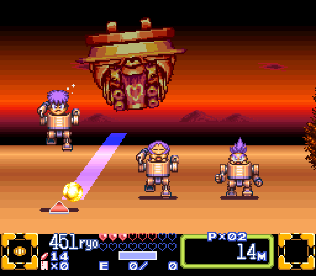 Ganbare Goemon 3 SNES 081 | The King of Grabs