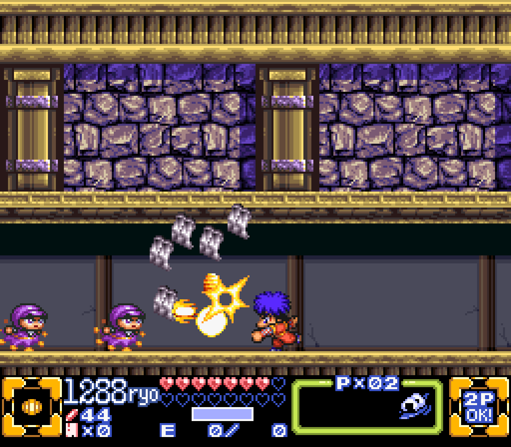 Ganbare Goemon 3 SNES 124 | The King of Grabs