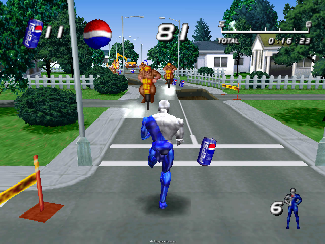 Pepsiman PS1 039 | The King of Grabs