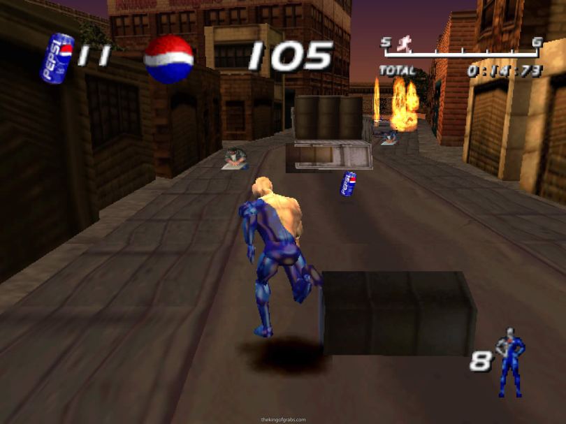 Pepsiman PS1 081 | The King of Grabs