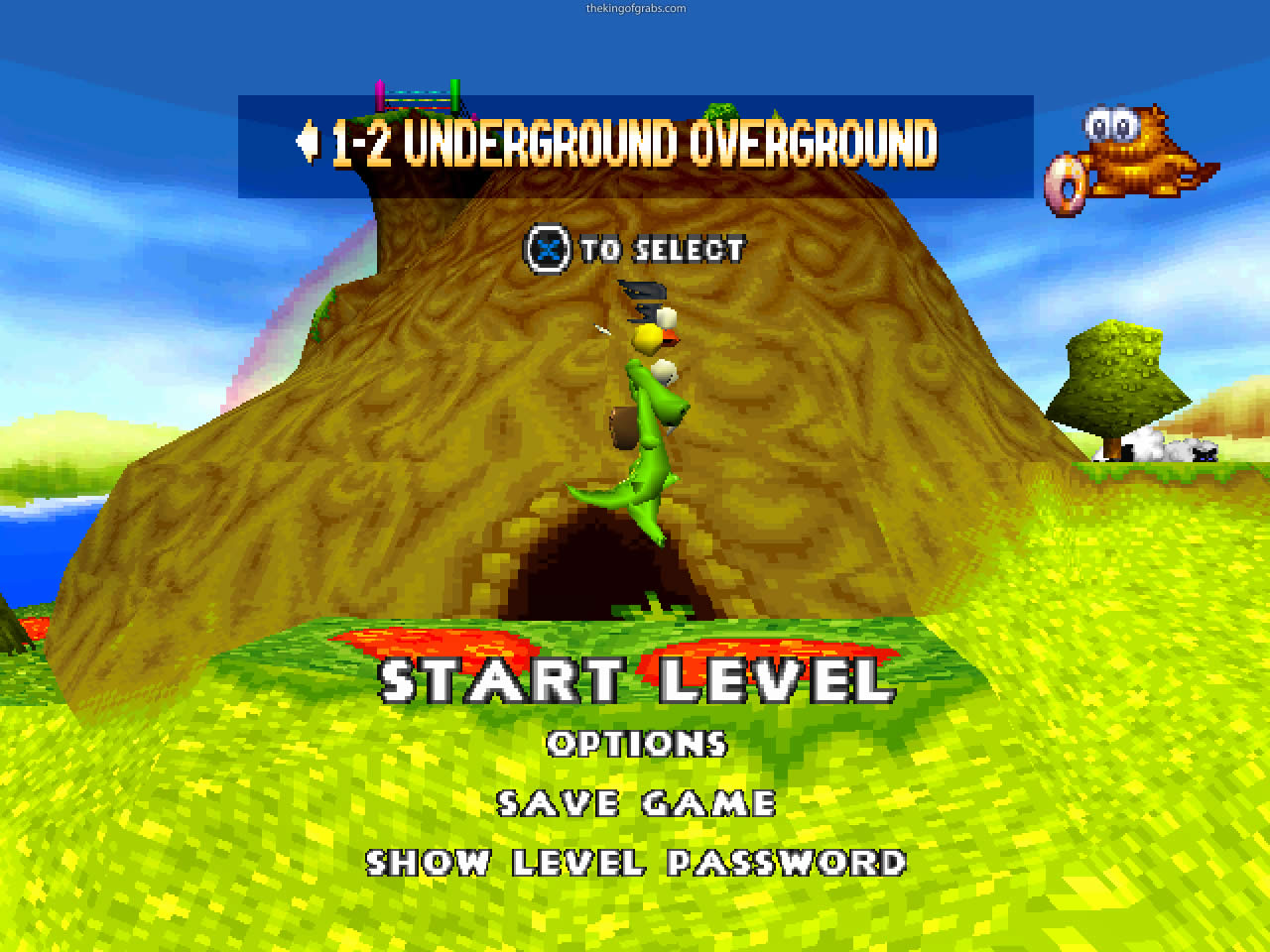 Croc PS1 024 | The King of Grabs