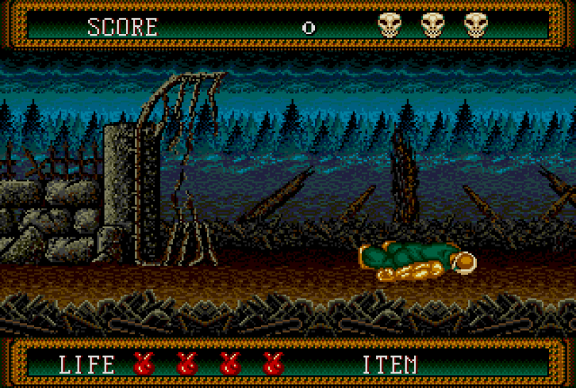 Splatterhouse 2 Megadrive 002 | The King of Grabs
