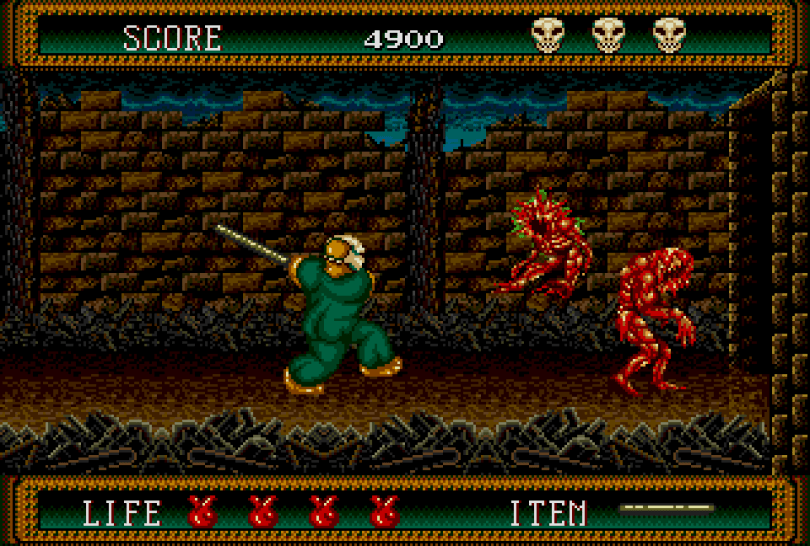 Splatterhouse 2 Megadrive 013 | The King of Grabs