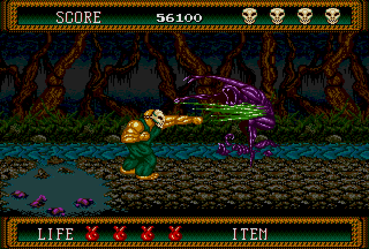 Splatterhouse 2 Megadrive 054 | The King of Grabs