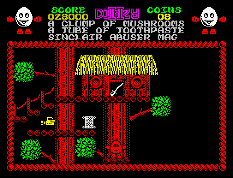 Treasure Island Dizzy ZX Spectrum 18 | The King of Grabs