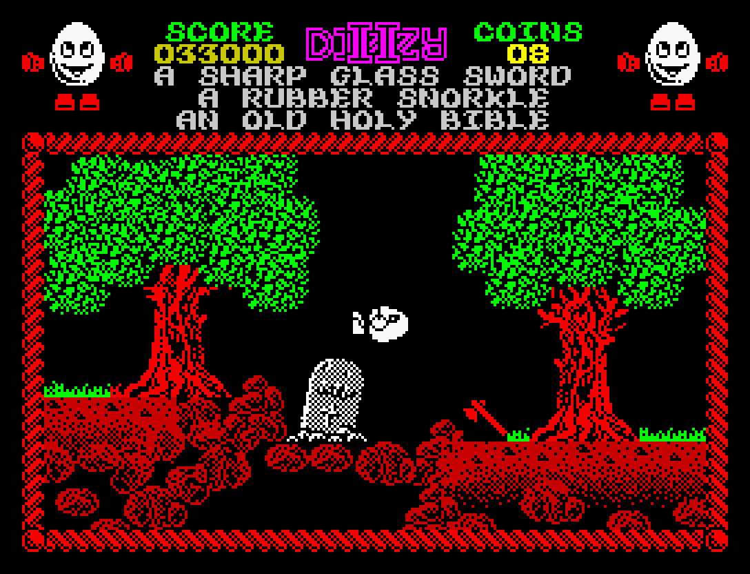 Treasure Island Dizzy ZX Spectrum 41 | The King of Grabs