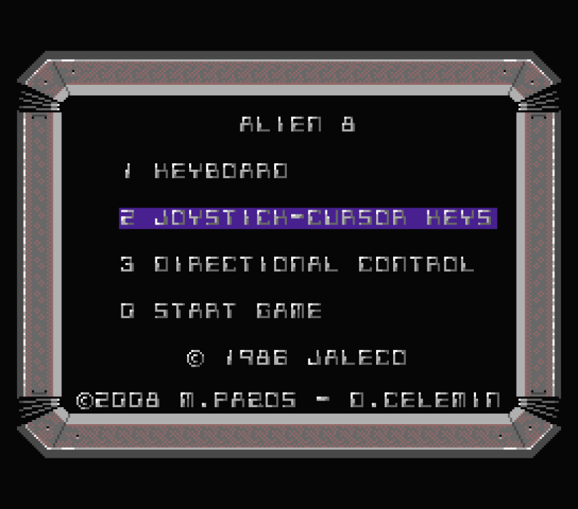 Alien 8 Remake MSX2 02 | The King of Grabs