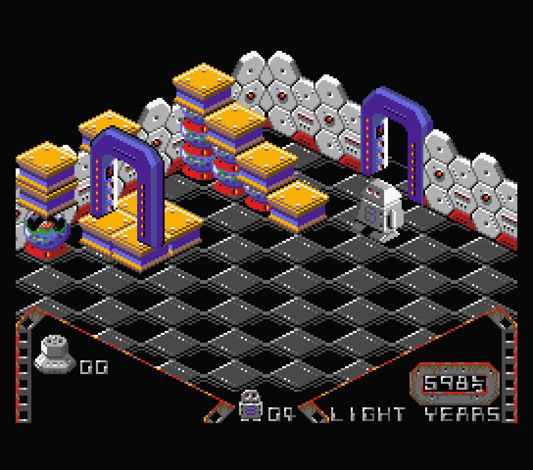 Alien 8 Remake MSX2 04 | The King of Grabs