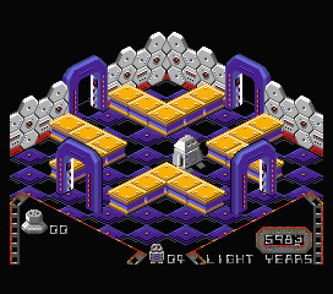 Alien 8 Remake MSX2 19 | The King of Grabs