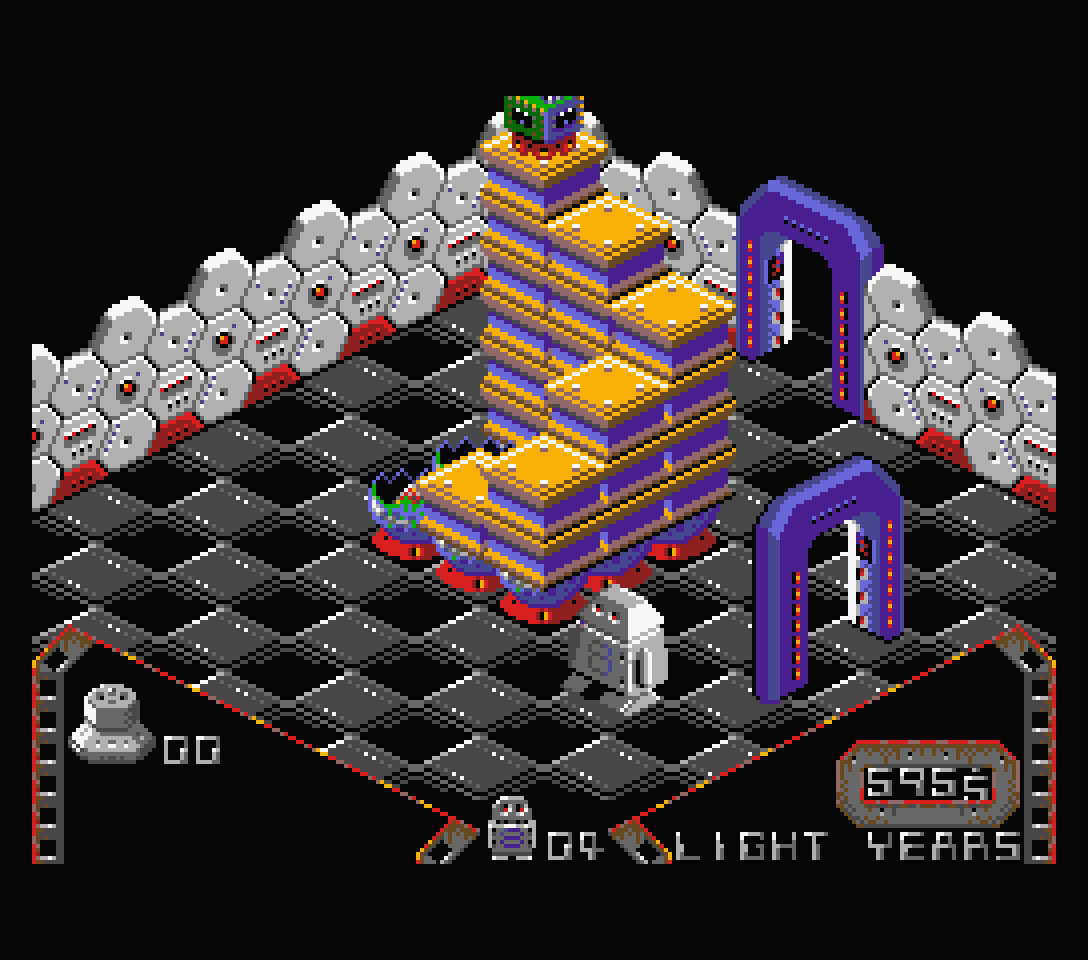 Alien 8 Remake MSX2 22 | The King of Grabs