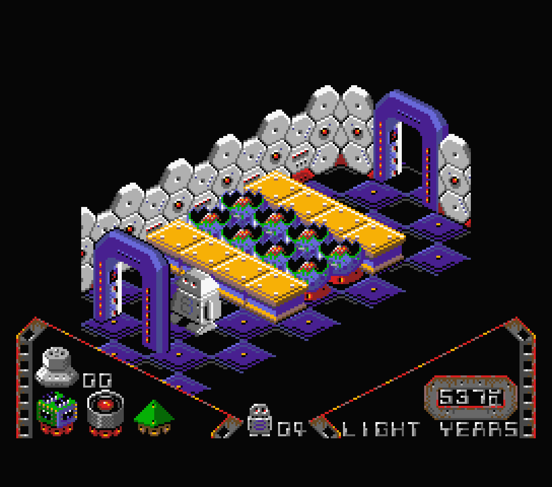 Alien 8 Remake MSX2 34 | The King of Grabs