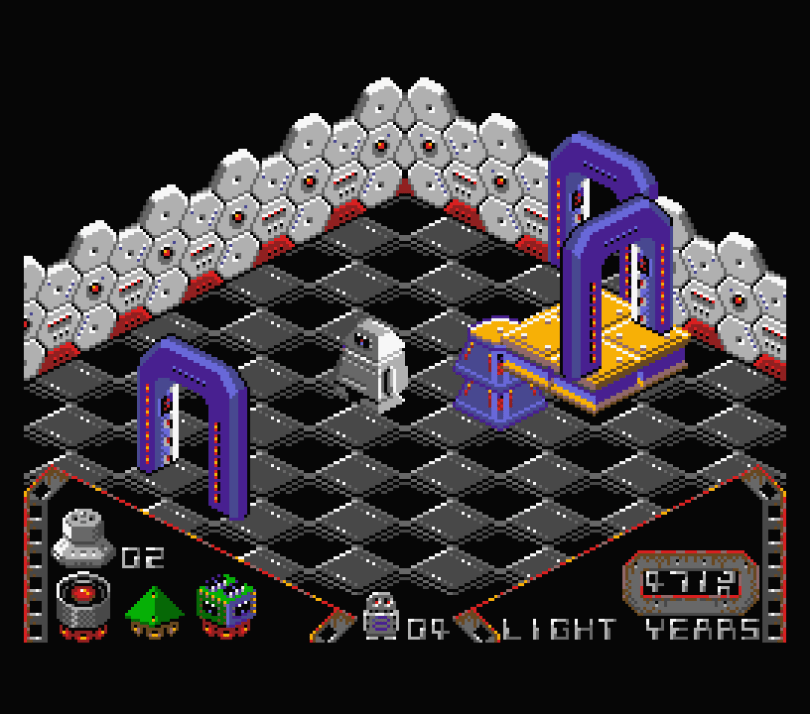 Alien 8 Remake MSX2 53 | The King of Grabs