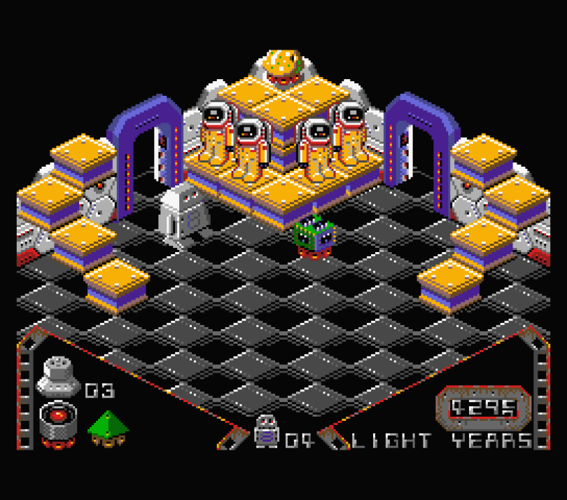 Alien 8 Remake MSX2 67 | The King of Grabs