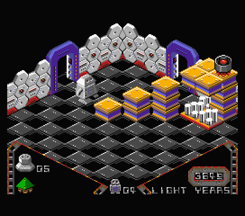 Alien 8 Remake MSX2 80 | The King of Grabs