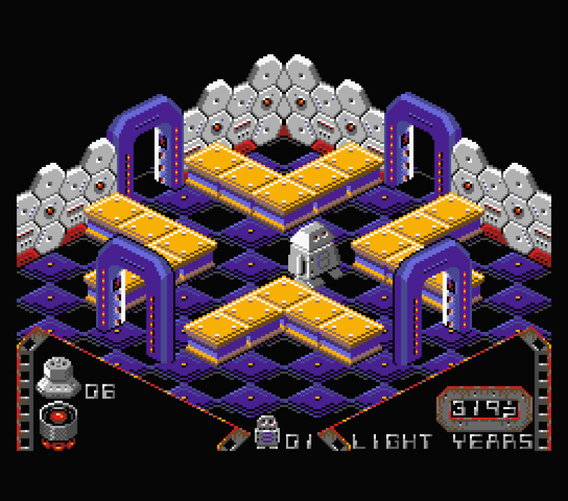 Alien 8 Remake MSX2 90 | The King of Grabs