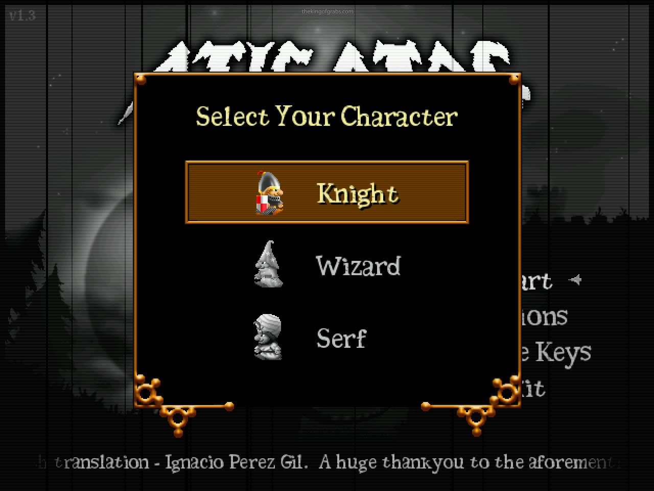 Atic Atac Retrospec Remake, PC | The King of Grabs