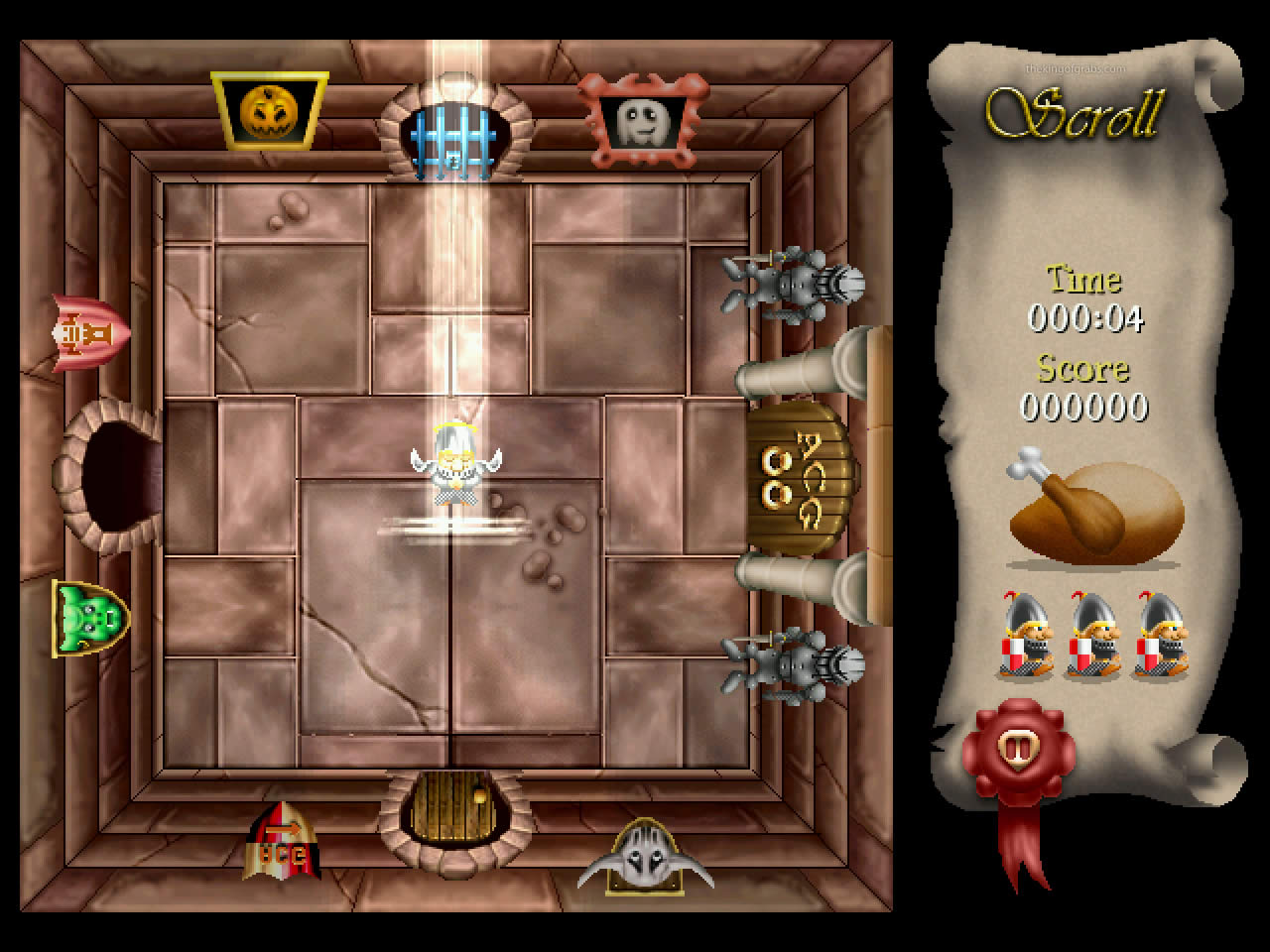 Atic Atac Retrospec Remake, PC | The King of Grabs