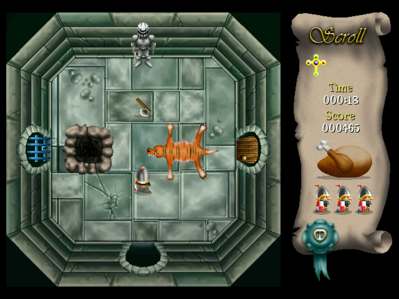 Atic Atac Retrospec Remake, PC | The King of Grabs