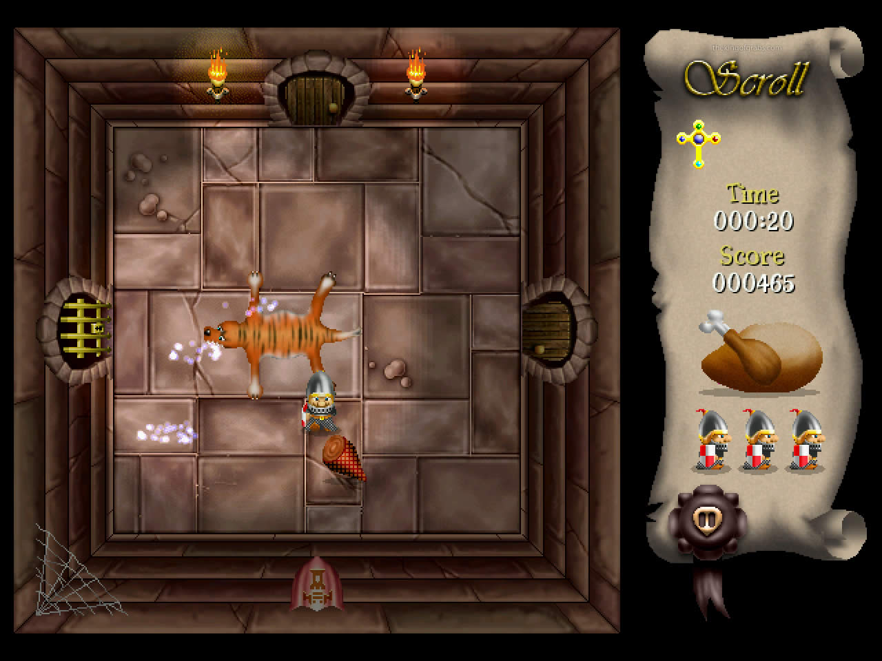 Atic Atac Retrospec Remake, PC | The King of Grabs