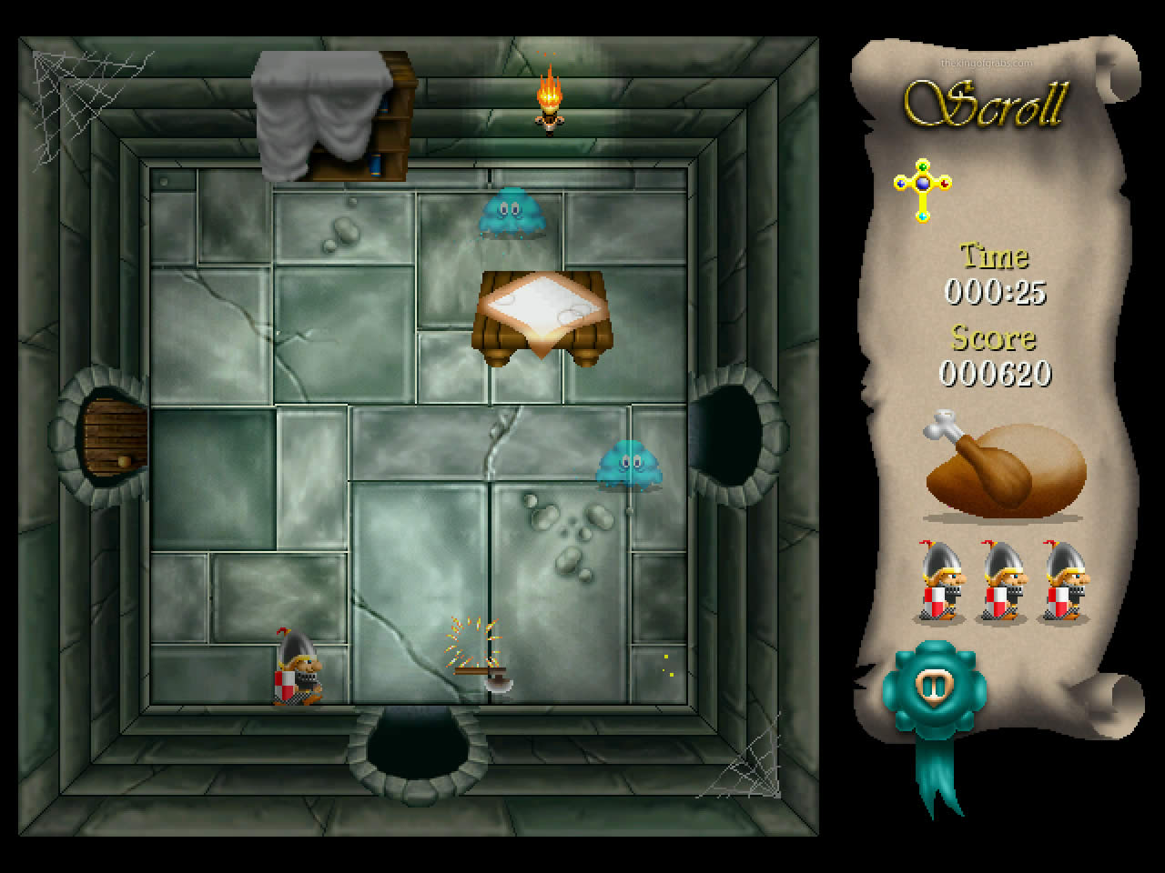 Atic Atac Retrospec Remake, PC | The King of Grabs