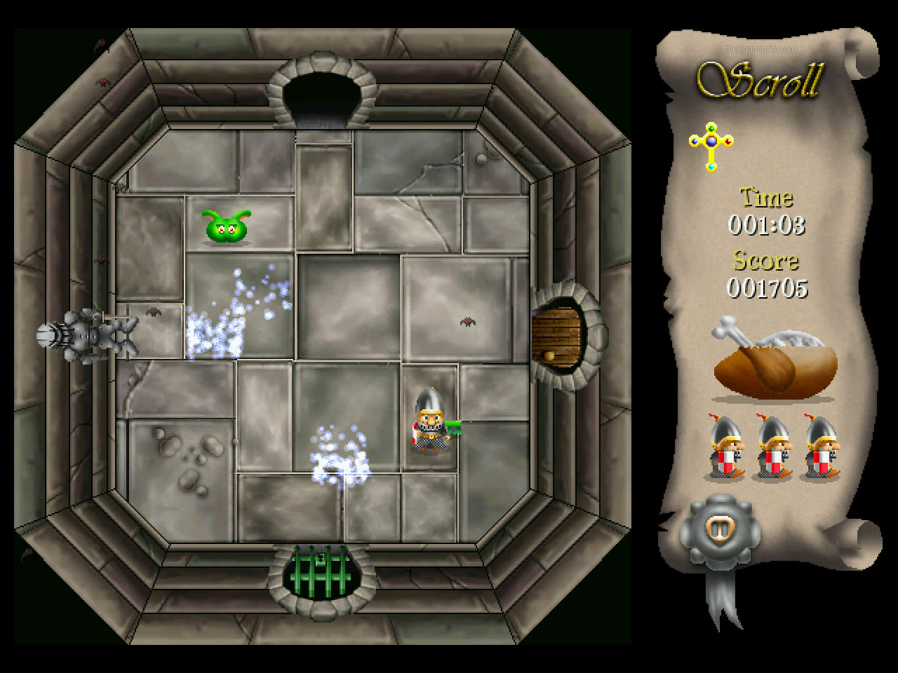 Atic Atac Retrospec Remake, PC | The King of Grabs